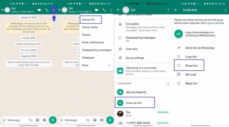 How to Share WhatsApp Group Link with Customers? [Step-by-Step Guide]