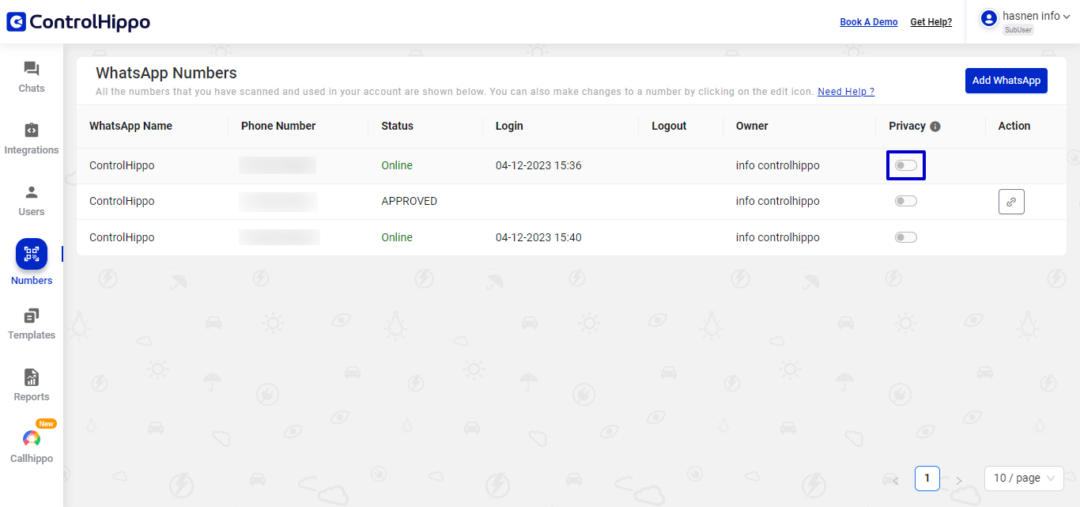 ControlHippo October Updates – Elevating Your Messaging and CRM Experience