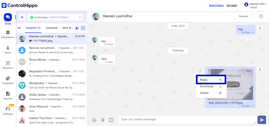 ControlHippo October Updates – Elevating Your Messaging and CRM Experience