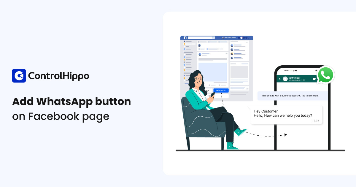 How to Add WhatsApp button on Facebook page?