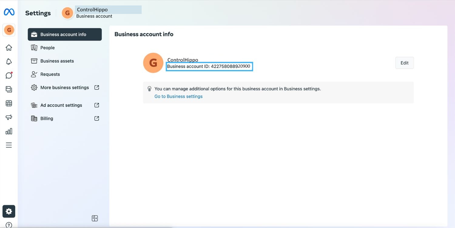 Where to Find Facebook(Meta) Business Manager Id?