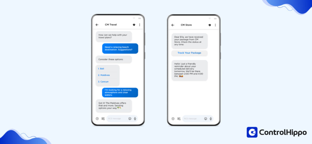 5+ RCS Messaging Examples and Use Cases of Businesses